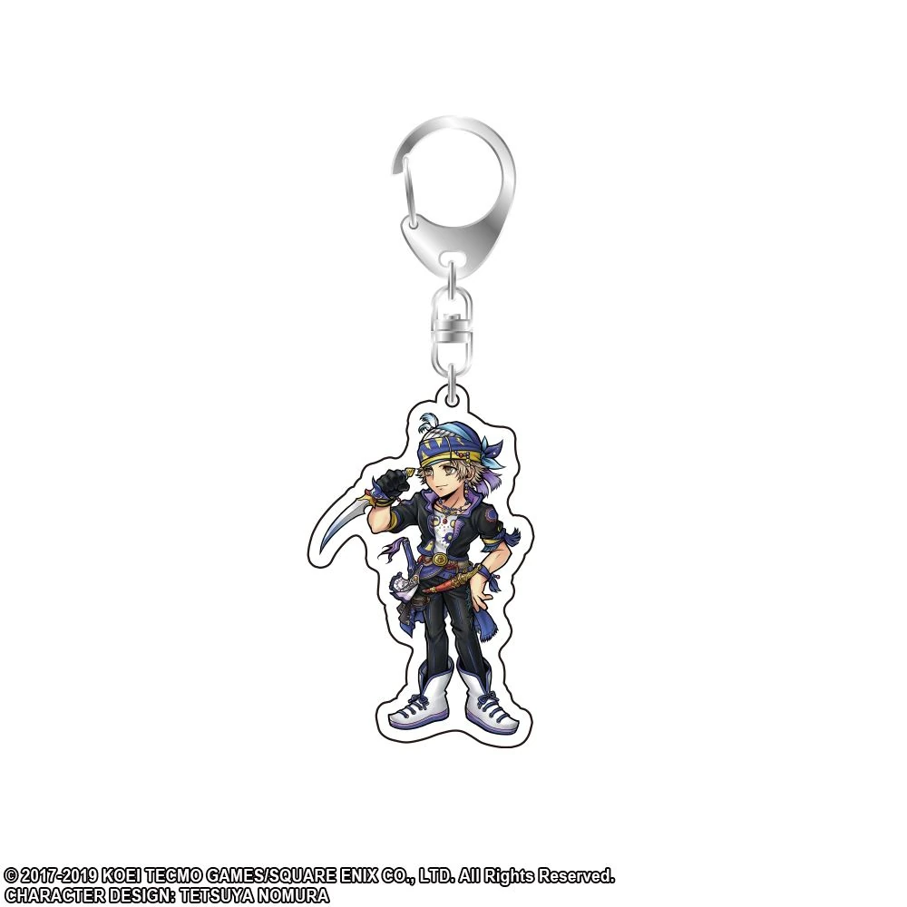 Final Fantasy Dissidia Acrylic Keychain Collection Locke | Final ...