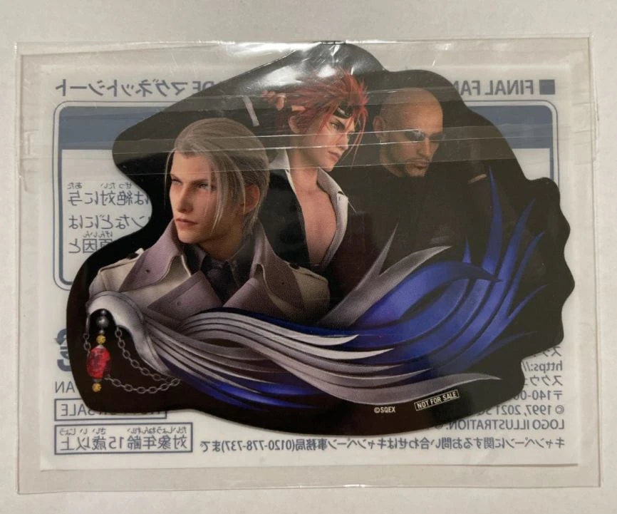 Final Fantasy VII Remake Intergrade Magnet Sheet Turks | Final Fantasy ...