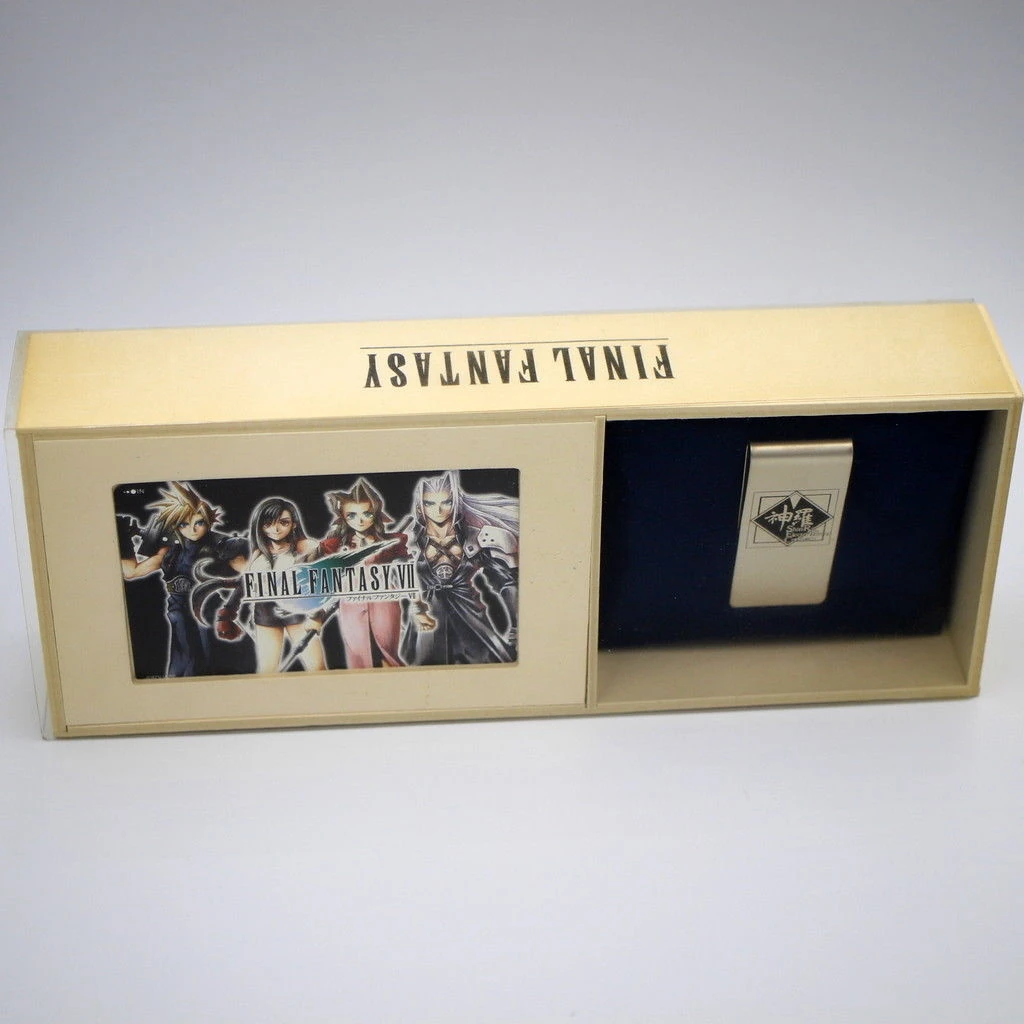 Final Fantasy VII Shinra Money Clip / Phonecard | Final Fantasy ...