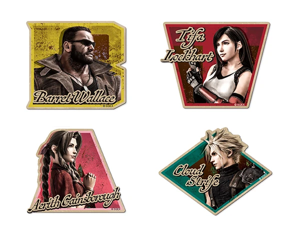 Final Fantasy VII Remake Character Stickers | Final Fantasy Merchandise ...