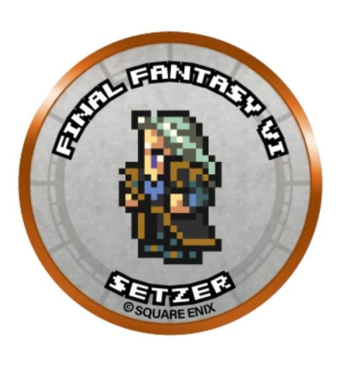 Final Fantasy Record Keeper Pin Badge Collection Vol. 4 Setzer | Final ...