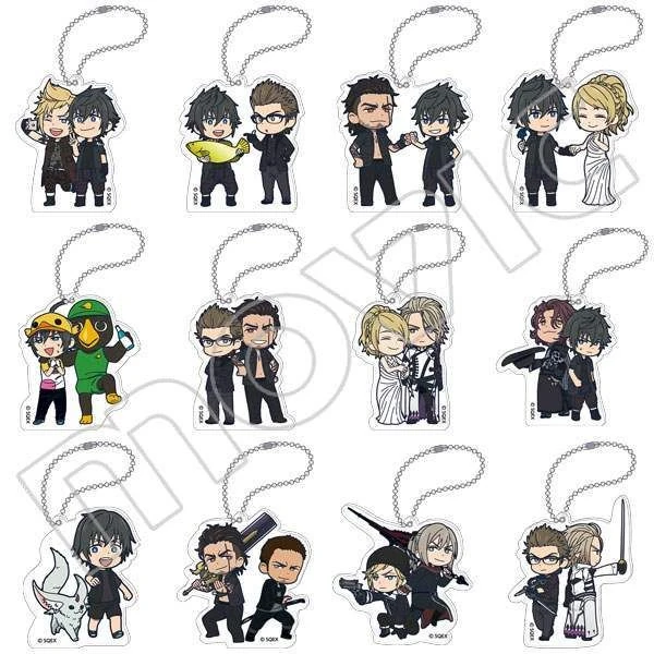 Final Fantasy XV Pair Acrylic Keyholder Collection | Final Fantasy ...