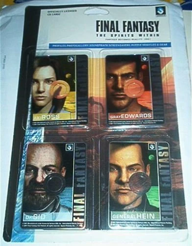 Final Fantasy The Spirits Within CD Cards | Final Fantasy Merchandise ...