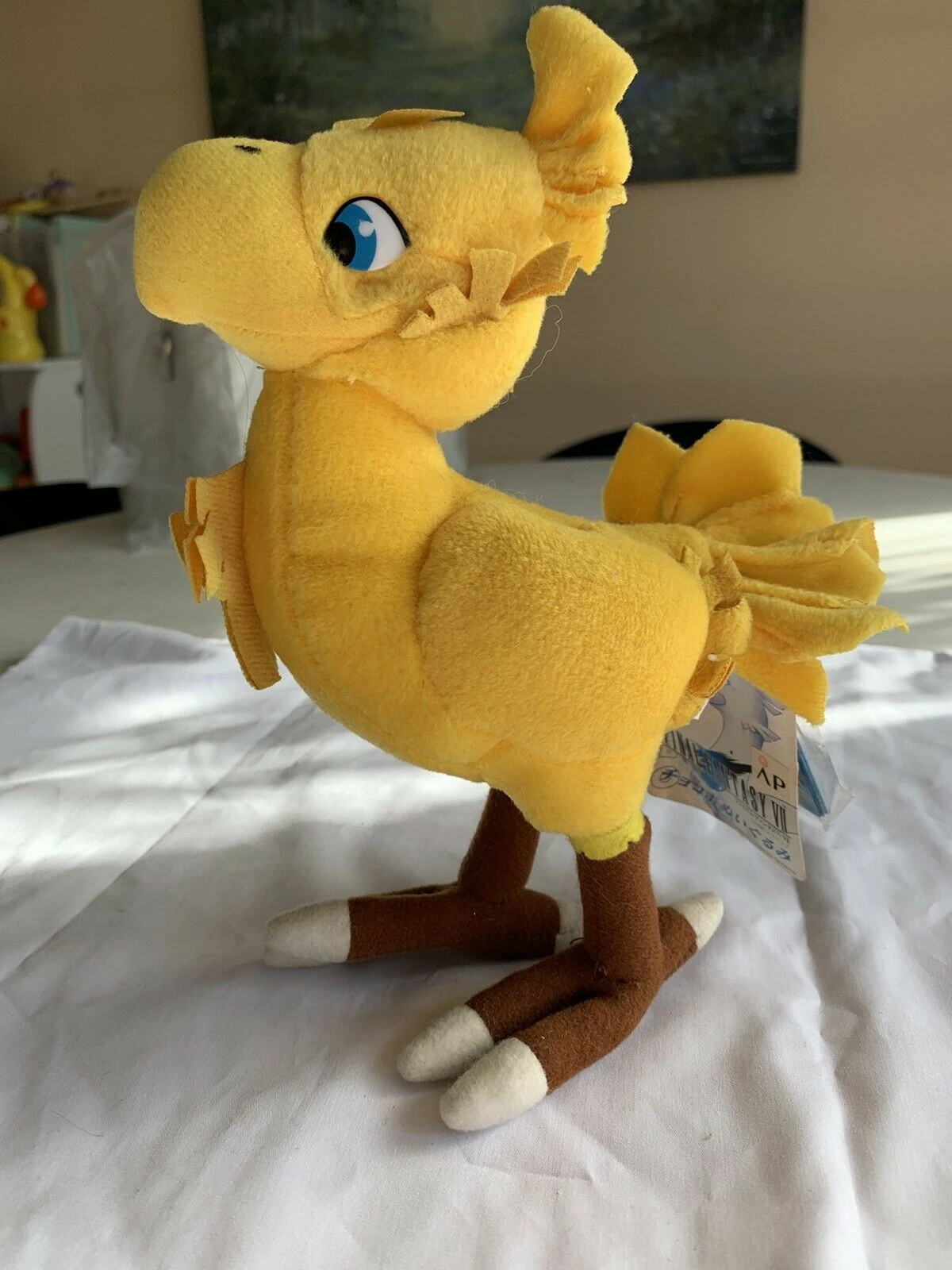 Final Fantasy VII Plush Gold Chocobo | Final Fantasy Merchandise Wiki ...