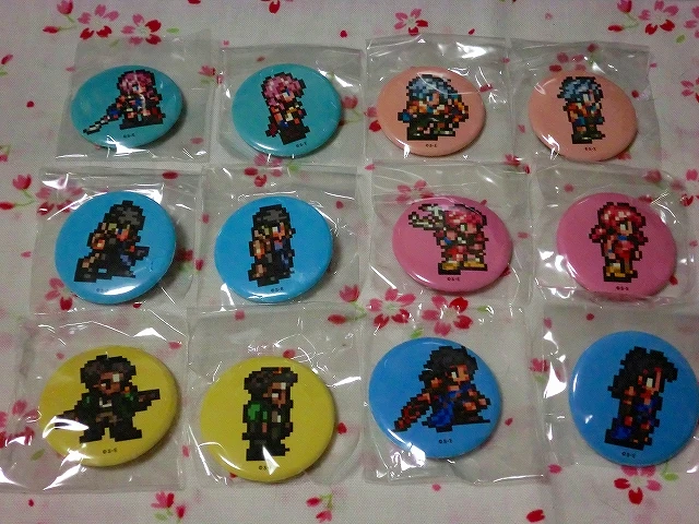 Final Fantasy XIII Pin Badge Collection | Final Fantasy Merchandise ...