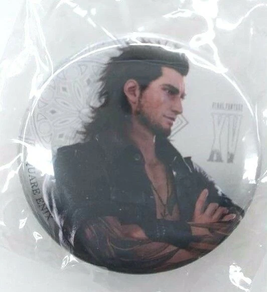 Final Fantasy XV Square Enix Cafe Pin Badge Collection Vol.1 Gladiolus ...