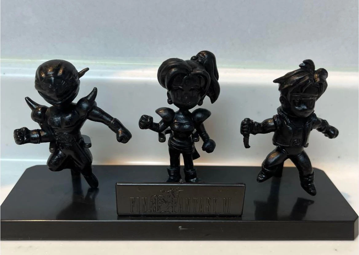 Final Fantasy VI Locke & Terra & Shadow Display | Final Fantasy ...