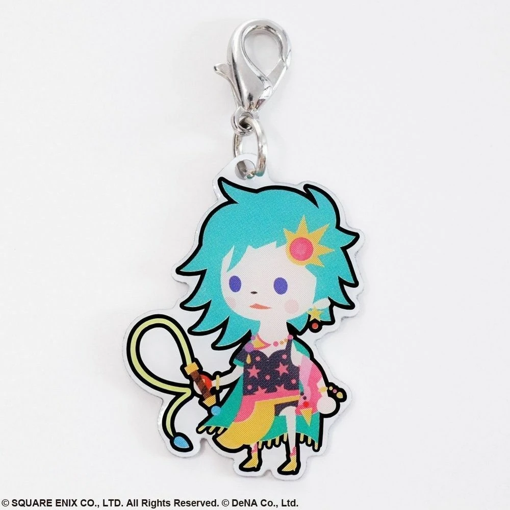 Final Fantasy Brigade Metal Charm Rydia | Final Fantasy Merchandise ...