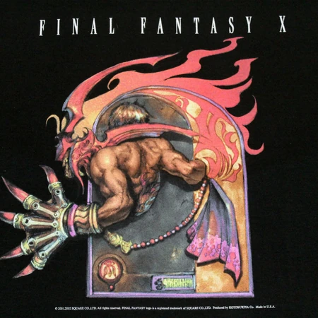 Final Fantasy X Kotobukiya Ifrit T-shirt | Final Fantasy Merchandise ...