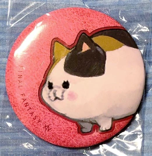Final Fantasy XIV Original Can Badges Vol. 1 Fat Cat | Final Fantasy ...