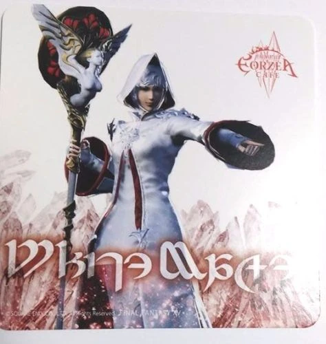 Eorzea Cafe Final Fantasy XIV Coaster Collection White Mage 1 | Final ...