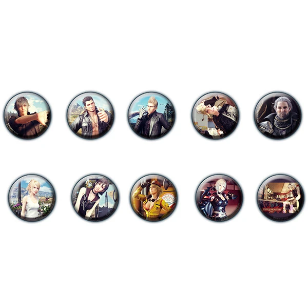 Final Fantasy XV Square Enix Cafe Pin Badge Collection Vol.2 | Final ...