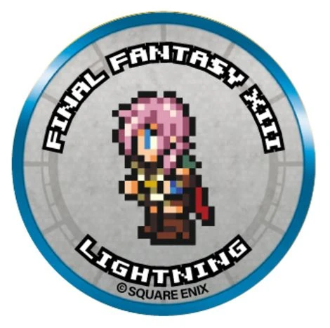 Final Fantasy Record Keeper Pin Badge Collection Vol. 4 Lightning ...