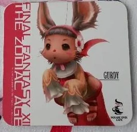 Square Enix Cafe Final Fantasy XII: The Zodiac Age Coasters Gurdy ...