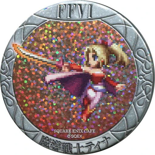 Final Fantasy Brave Exvius Square Enix Cafe Can Badge Collection Vol. 2 ...