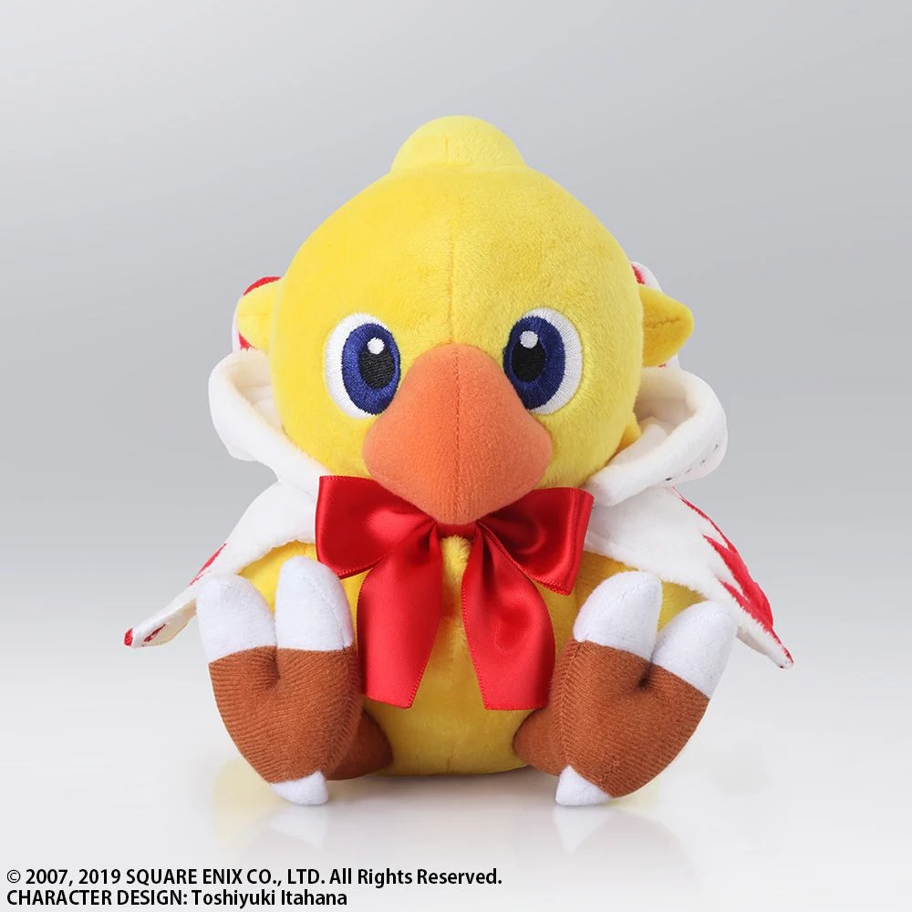 Chocobo's Mystery Dungeon Everybuddy Plush Chocobo White Mage | Final ...