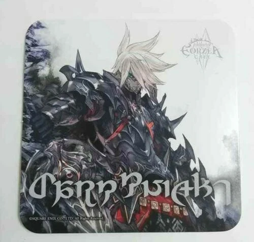 Square Enix Cafe Final Fantasy XIV Coaster Collection Dark Knight 2 ...