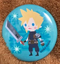 Final Fantasy Brigade Pin Badge Collection Cloud | Final Fantasy ...