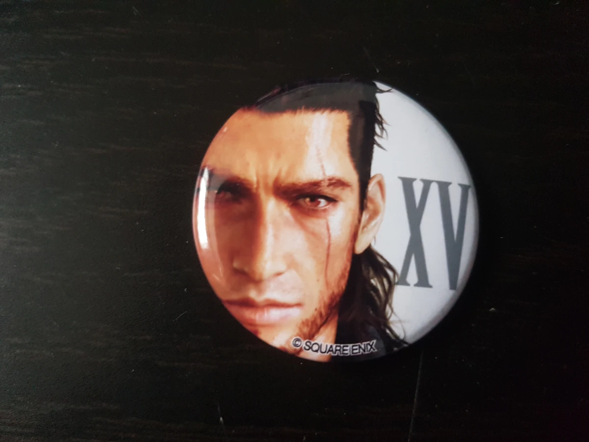 Final Fantasy XV Square Enix Cafe Pin Badge Collection Vol. 5 Gladiolus ...