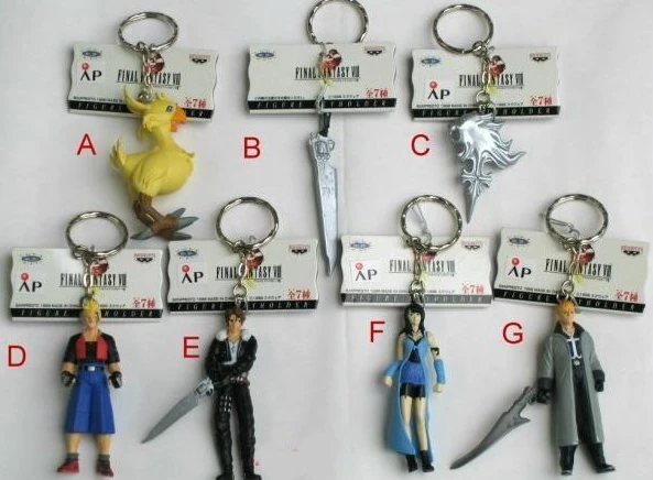 Final Fantasy VIII Keychain Set Volume 1 | Final Fantasy Merchandise ...