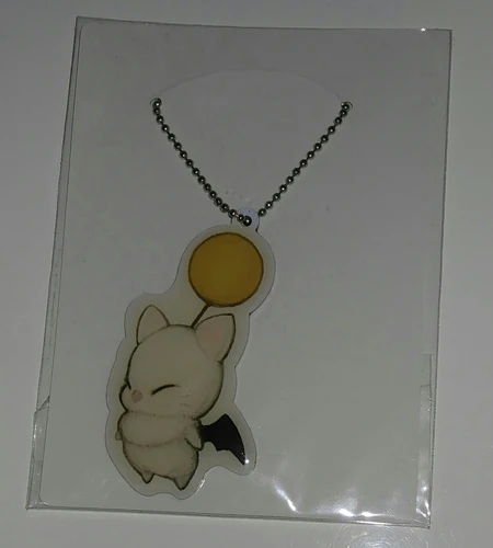 Final Fantasy XIV Moogle Metal Keychain | Final Fantasy Merchandise ...