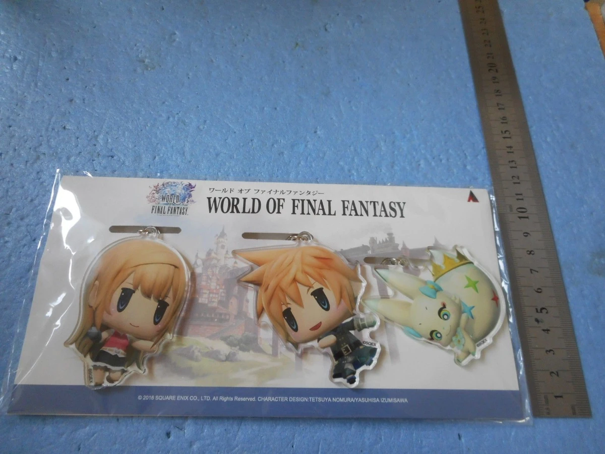 World of Final Fantasy Keychains | Final Fantasy Merchandise Wiki | Fandom