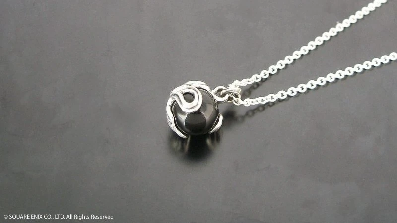 Final Fantasy VII Materia Silver Pendant (Meteor) | Final Fantasy ...