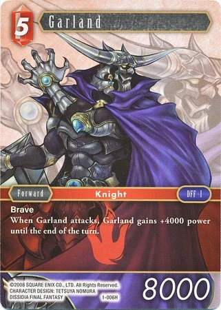 1-006H Garland | Final Fantasy TCG Wiki | Fandom