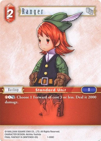 1-008C Ranger | Final Fantasy TCG Wiki | Fandom