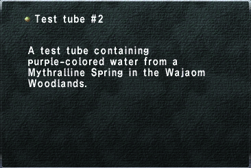 Test tube #2 | FFXIclopedia | Fandom