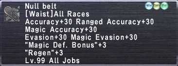 Null Belt | FFXIclopedia | Fandom
