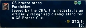 Crystal Stakes Bronze Stand | FFXIclopedia | Fandom