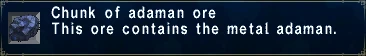 Adaman Ore | FFXIclopedia | Fandom