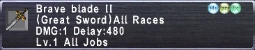 Brave Blade II | FFXIclopedia | Fandom