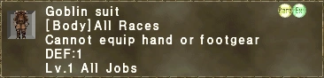 Goblin Suit | FFXIclopedia | Fandom