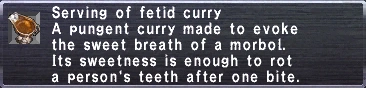Fetid Curry | FFXIclopedia | Fandom