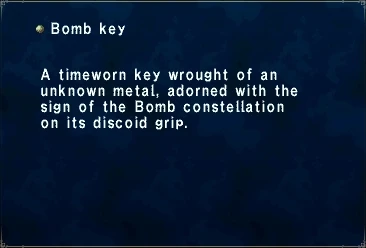 Bomb key | FFXIclopedia | Fandom