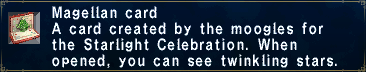 Magellan Card | FFXIclopedia | Fandom