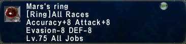 Mars's Ring | FFXIclopedia | Fandom