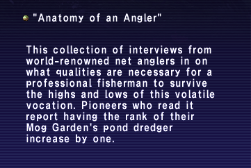 "Anatomy of an Angler" | FFXIclopedia | Fandom