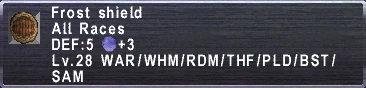 Frost Shield | FFXIclopedia | Fandom