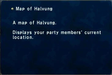 Map of Halvung | FFXIclopedia | Fandom