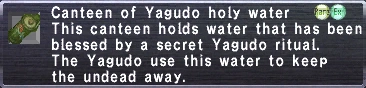 Yagudo Holy Water | FFXIclopedia | Fandom