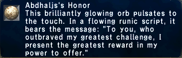 Abdhaljs's Honor | FFXIclopedia | Fandom