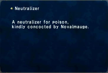 Neutralizer | FFXIclopedia | Fandom