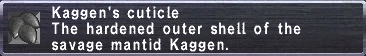 Kaggen's Cuticle | FFXIclopedia | Fandom