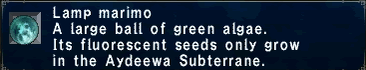 Lamp Marimo | FFXIclopedia | Fandom