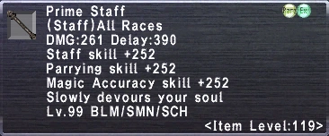 Prime Staff | FFXIclopedia | Fandom