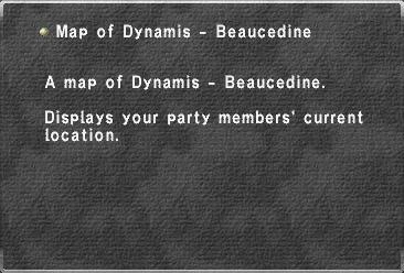 Map of Dynamis - Beaucedine | FFXIclopedia | Fandom