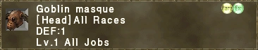 Goblin Masque | FFXIclopedia | Fandom